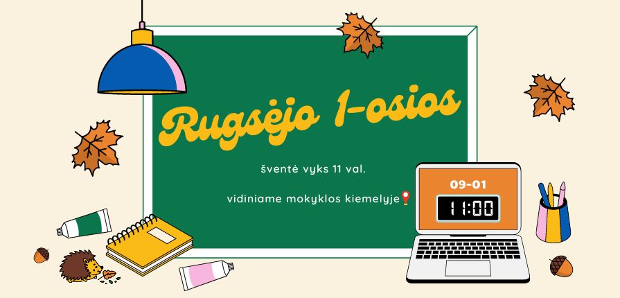Rugsėjo 1-osios šventė – Vilniaus Žėručio pradinė mokykla